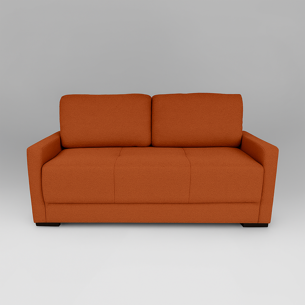 Sofá Cama Lia Boucle Terracota